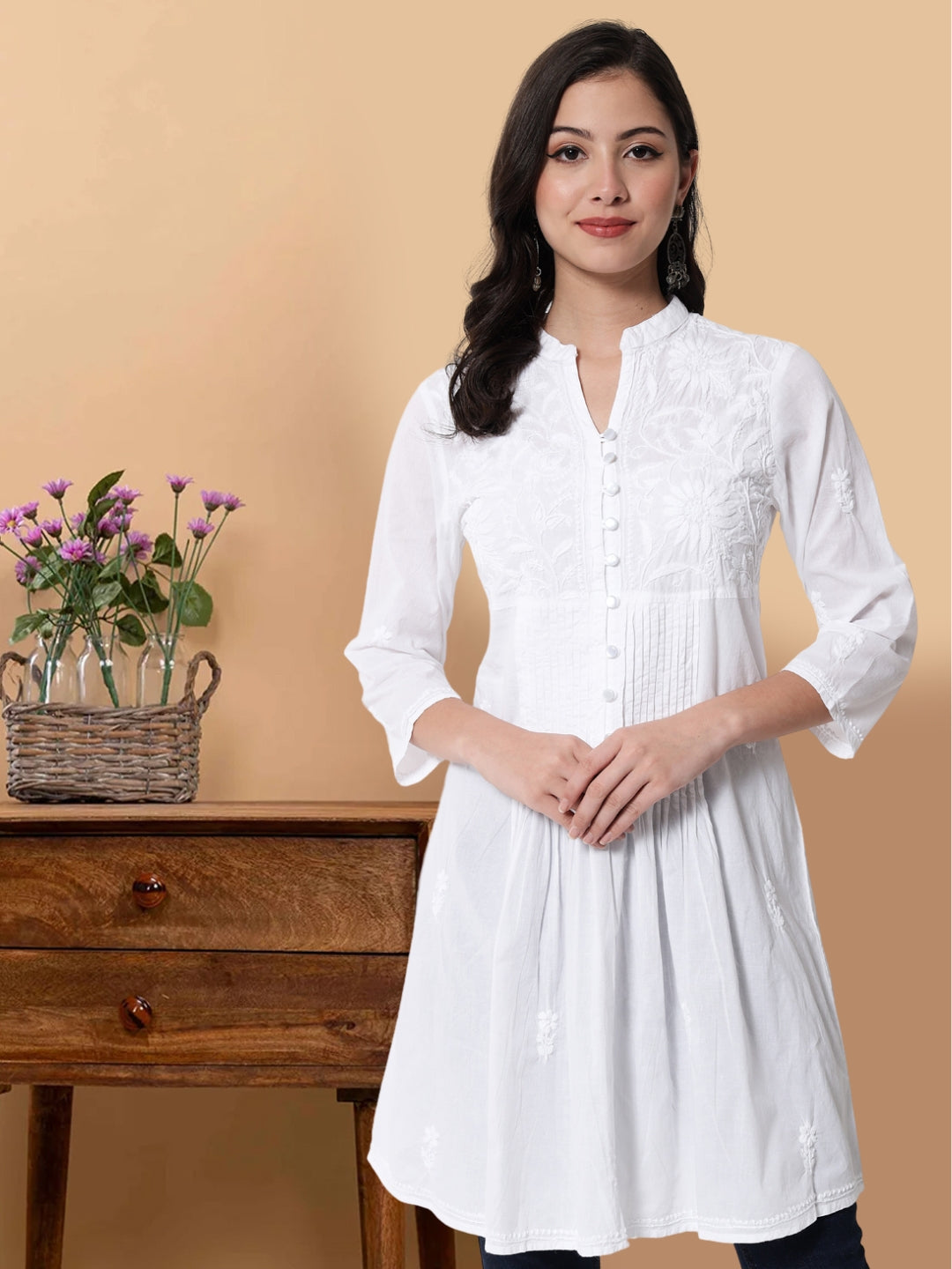 Cotton Tunics for Women- Paramount Chikan